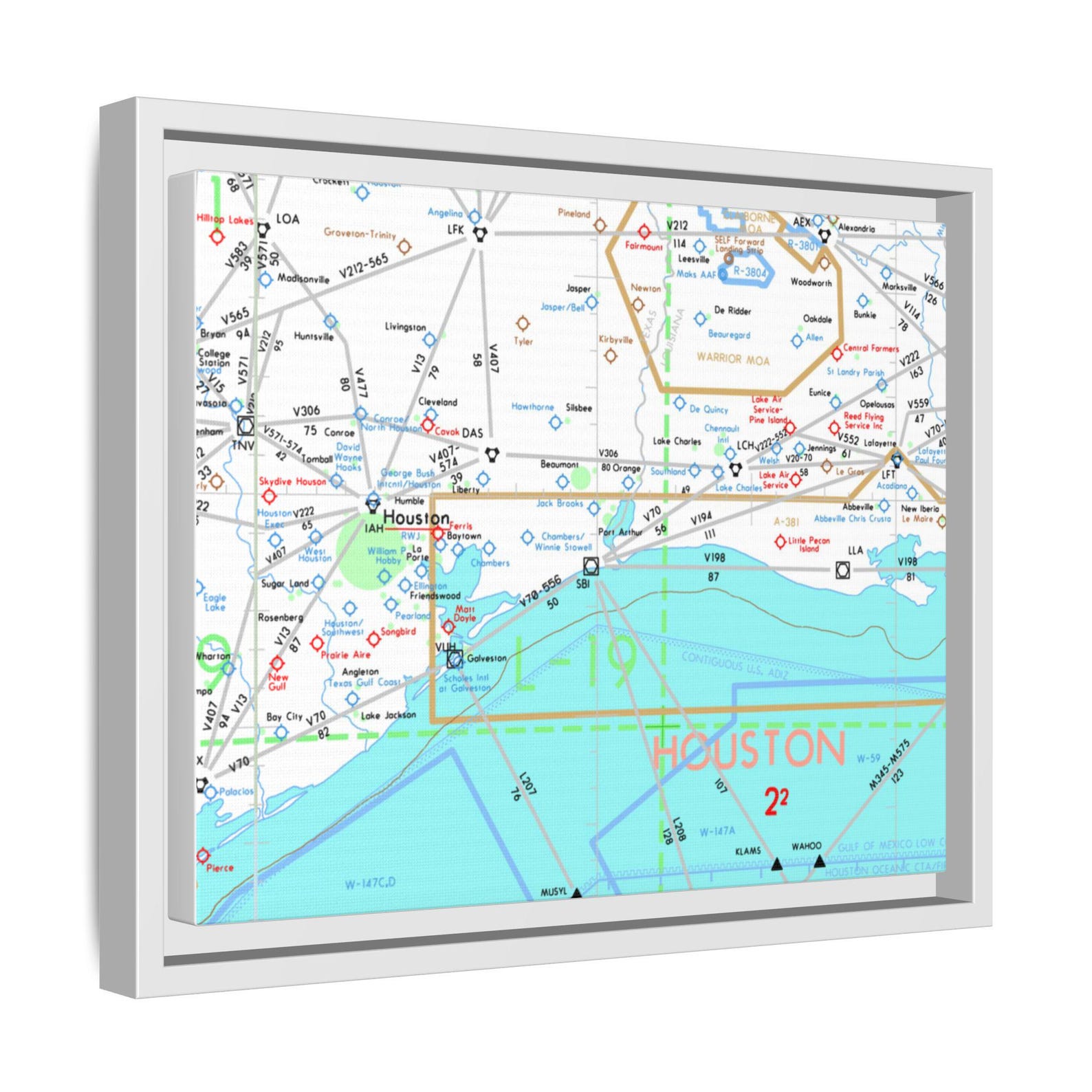 Custom Airport Sectional Chart | Aviation IFR and VFR Pilot Charts ...
