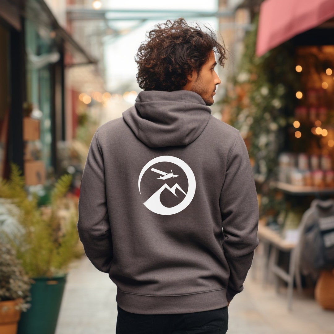 Mountain Flying Logo Pilot Hoodie | Aviation Sweatshirt | Gift for ...