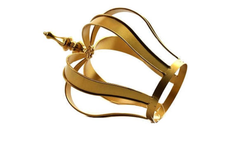 Gold Metal Crown 1 for Centerpieces and Event Decorating | Etsy