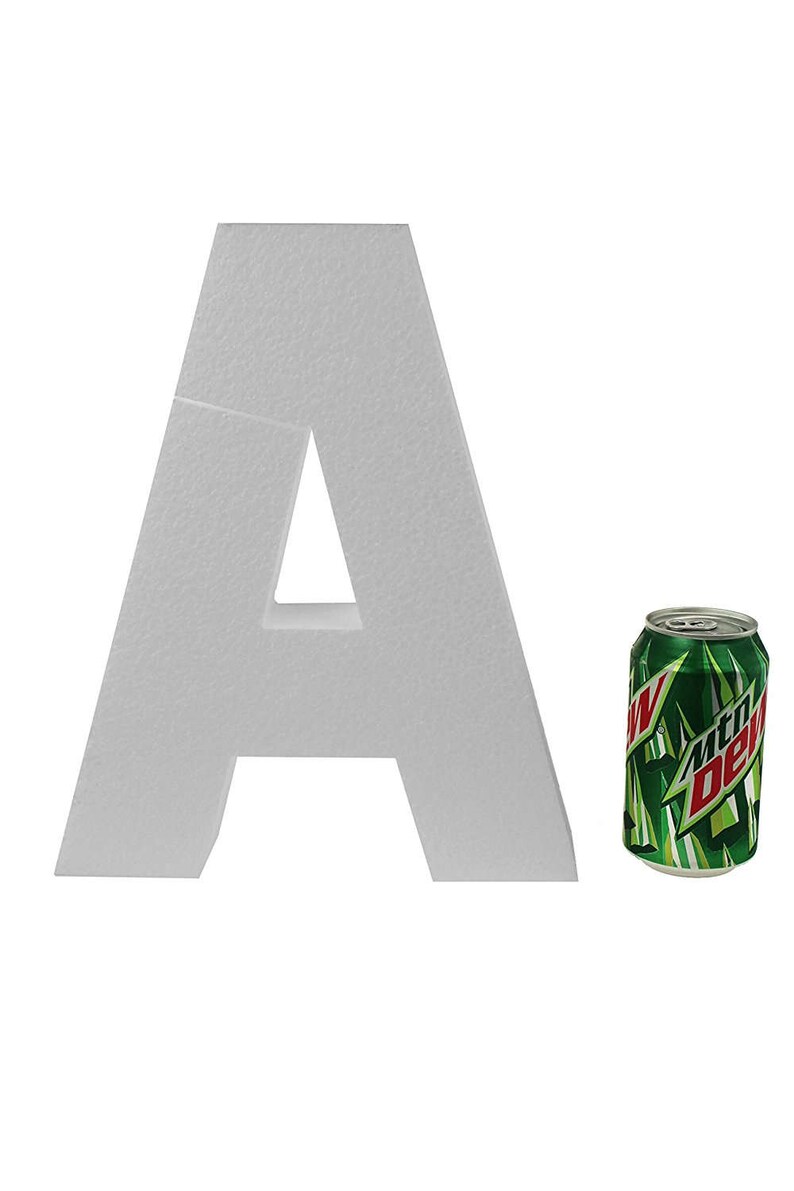 Foam Alphabet Letters 12 or 6 for Signs and - Etsy