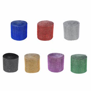 4.75 Diamond Mesh Roll customizable 10 Yards - Etsy
