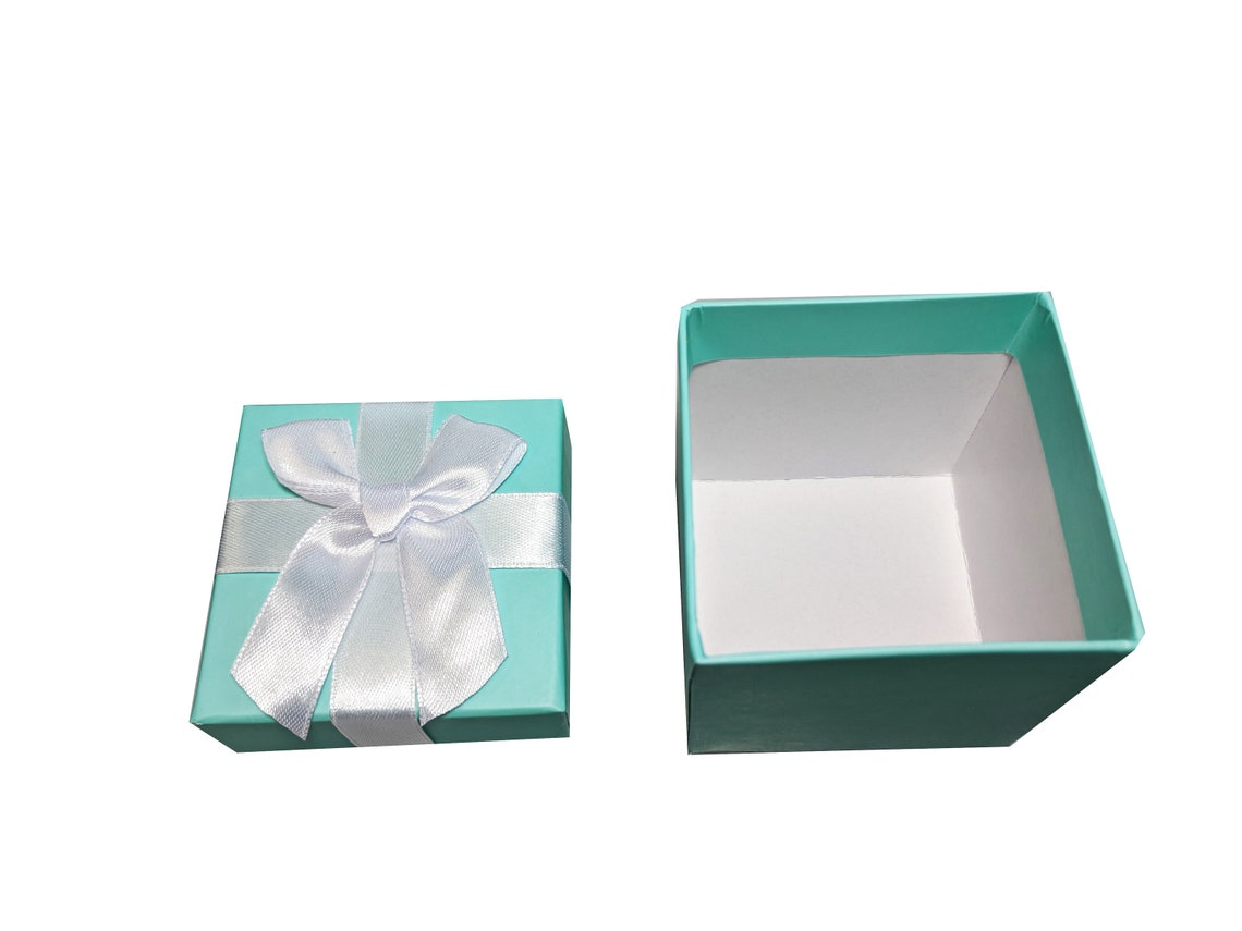 2.5jewelry Gift Favor Boxes 12 Robbins Egg Blue With | Etsy