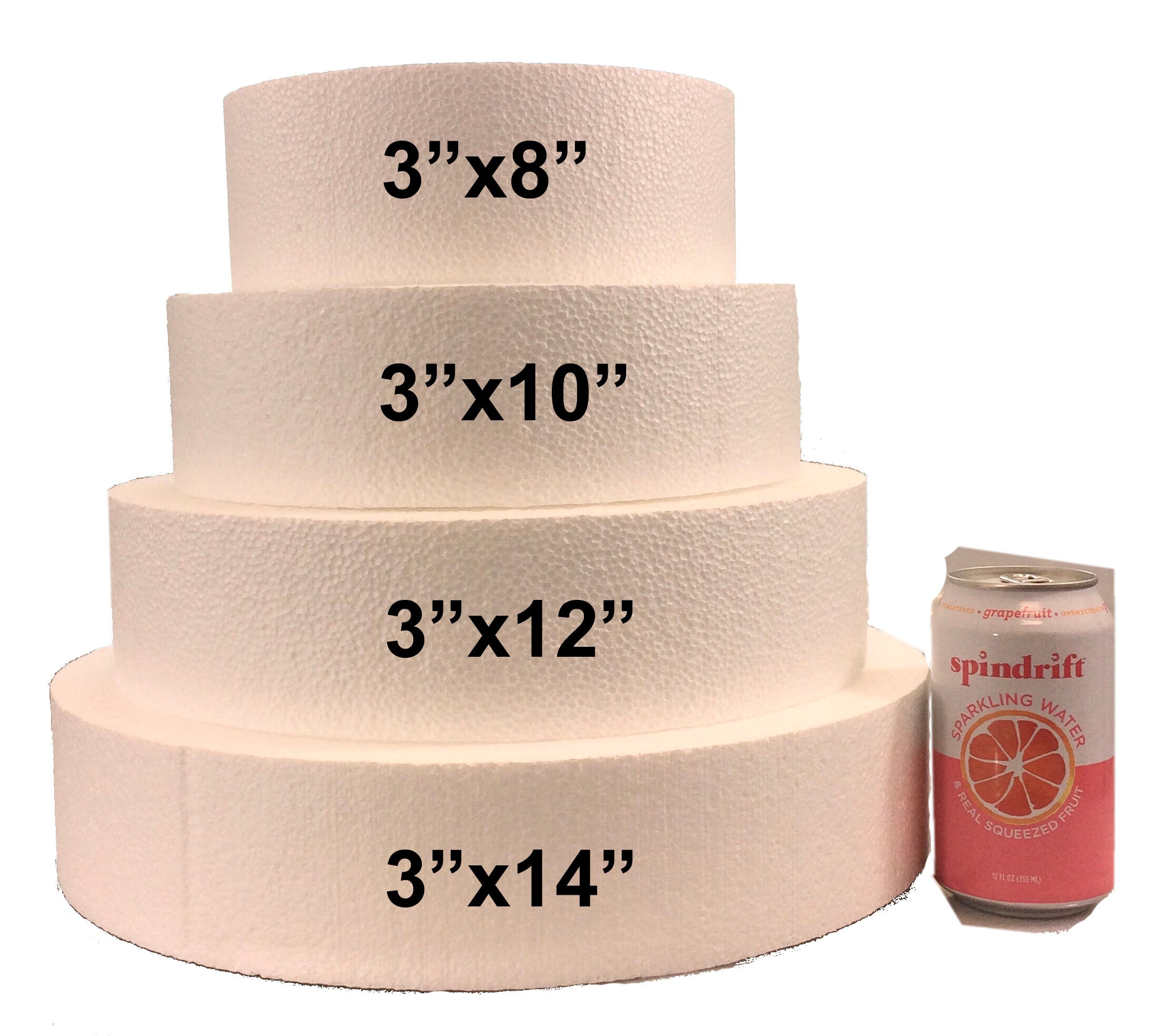 3 Thick Dummy cake SETS Available in different Widths - Etsy 日本