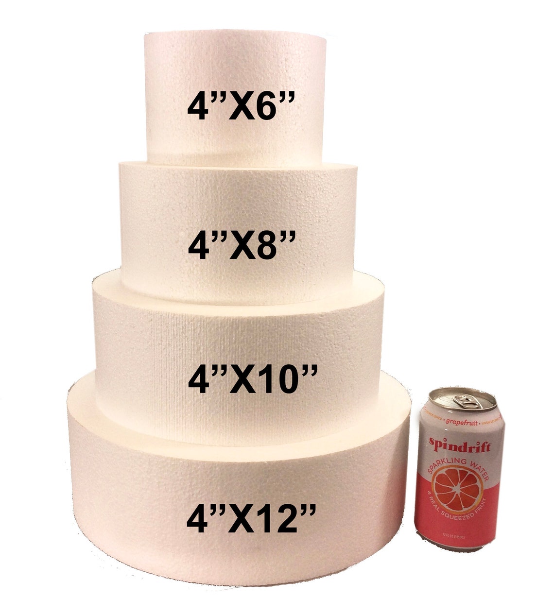 4 Thick Dummy Cake SETS Available in Different Widths | Etsy