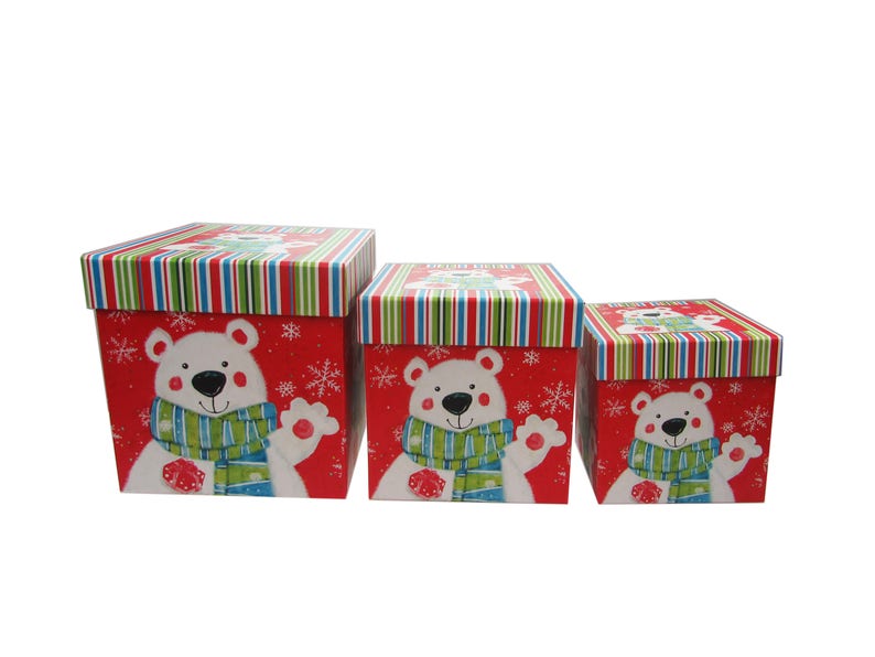 Multi-use Nested Boxes 3 Tier Christmas - Etsy