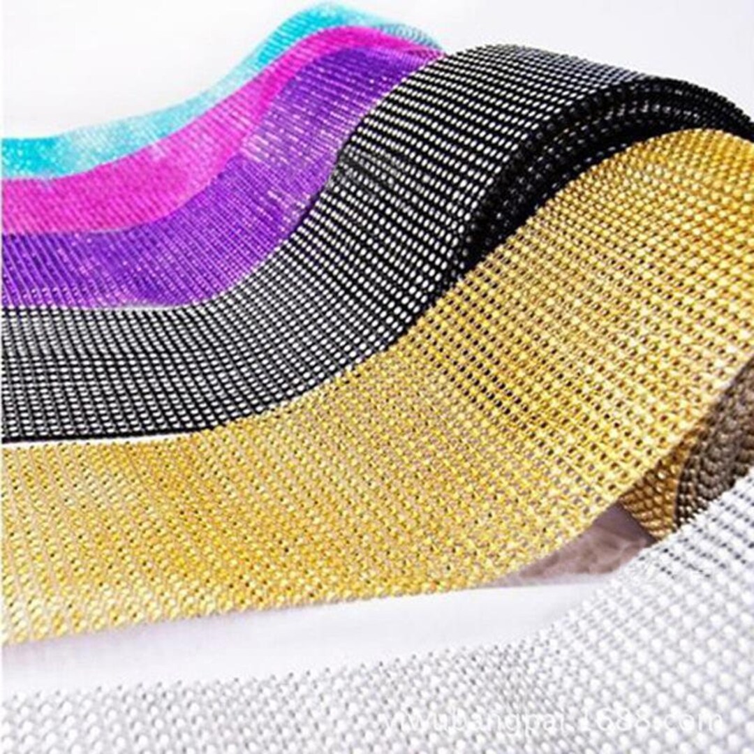 4.75 Diamond Mesh Roll customizable 10 Yards - Etsy