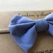 Hair Bow Spring Summer Periwinkle Blue - Etsy