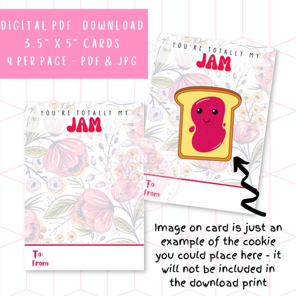 You're My Jam Card - Etsy