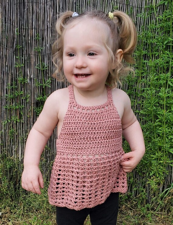 Toddler Crochet Tube Tops