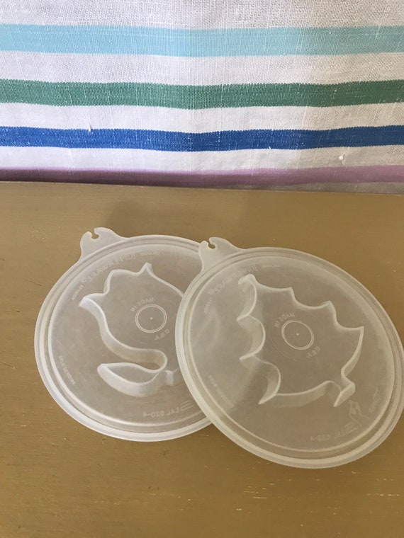 Tulip and Christmas Tree Tupperware Pudding Cup Lids - Etsy