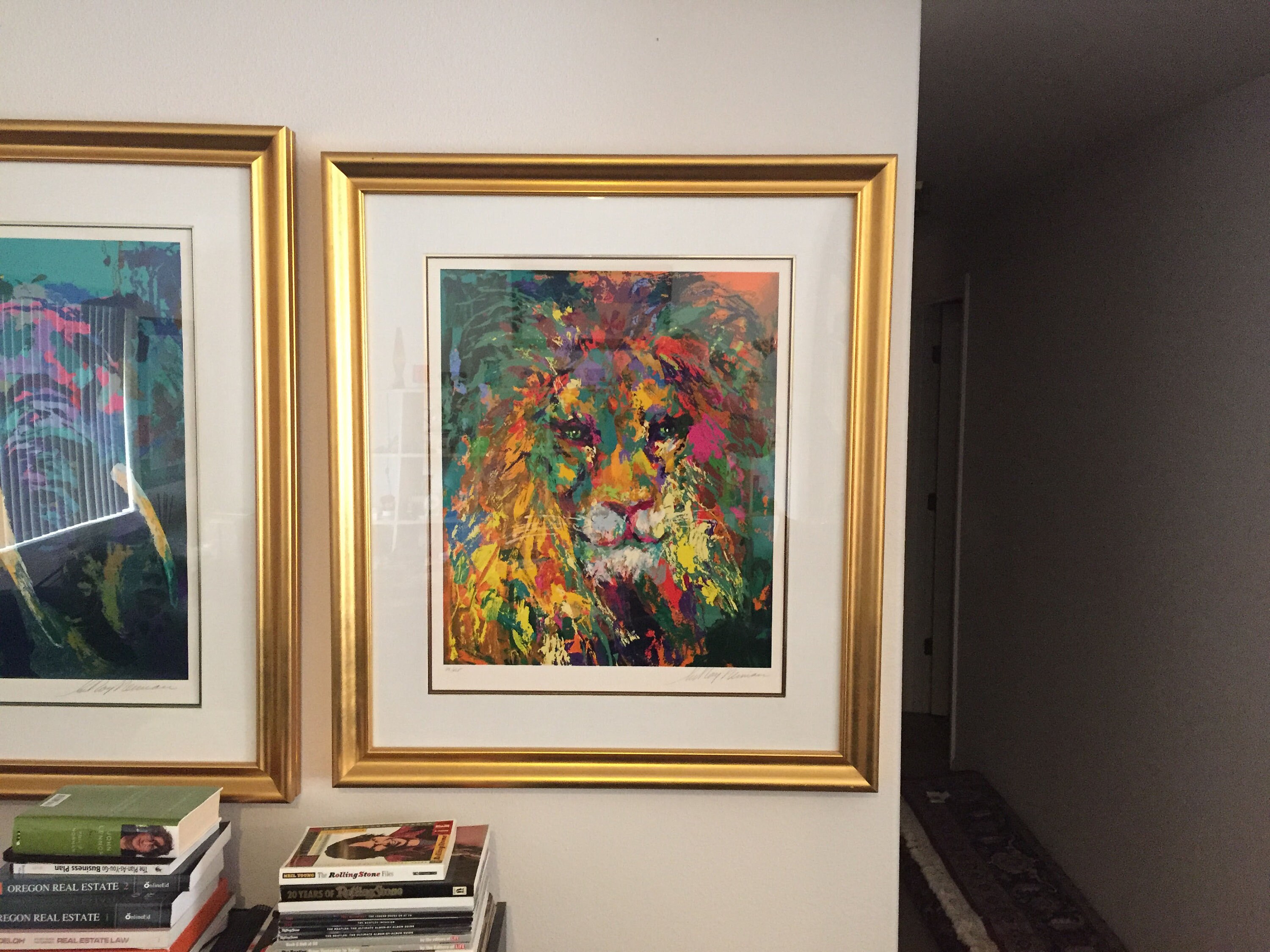 Leroy Neiman Portrait of the Lion - Etsy