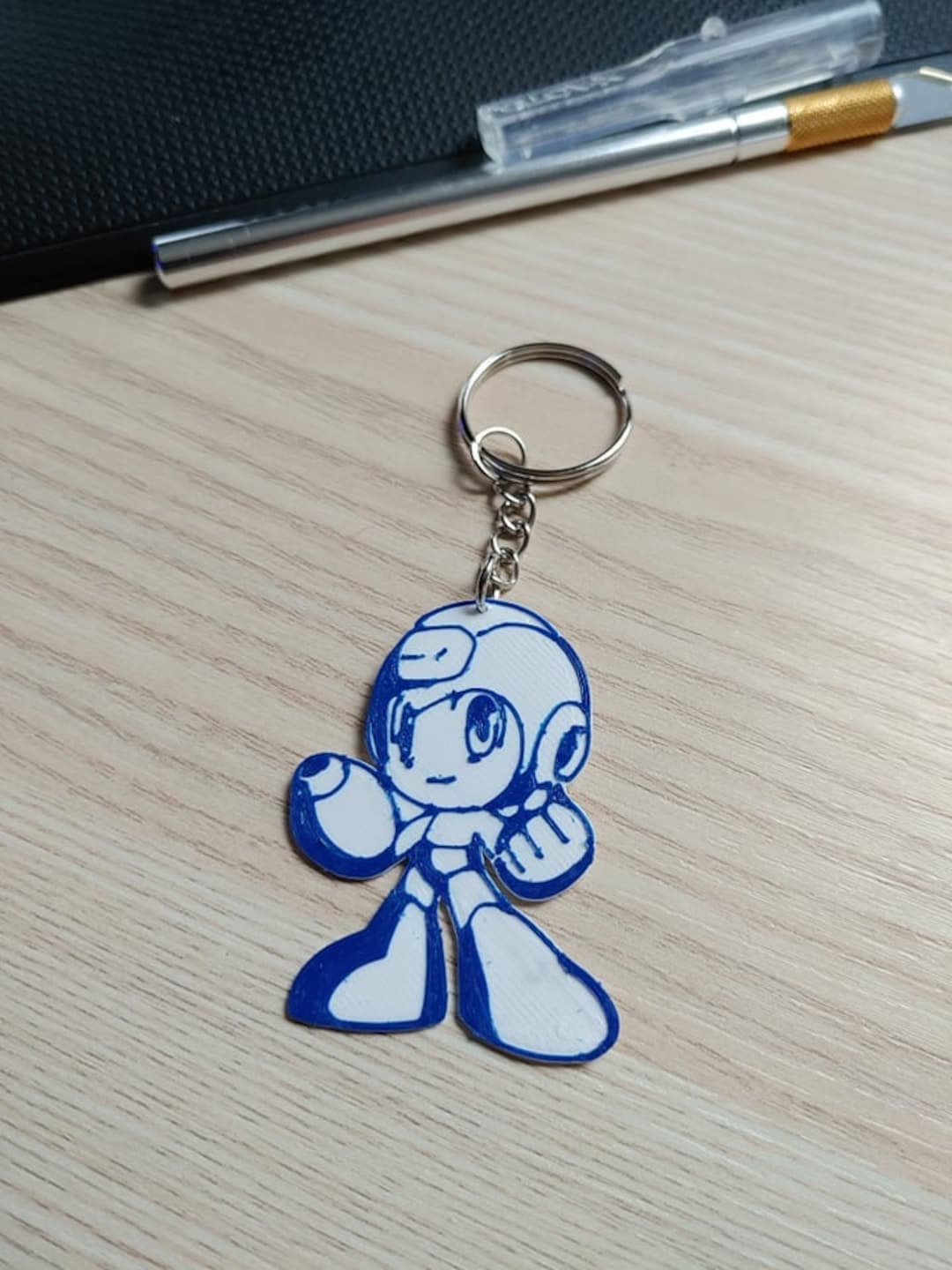 Megaman Keychain 0.2 - Etsy