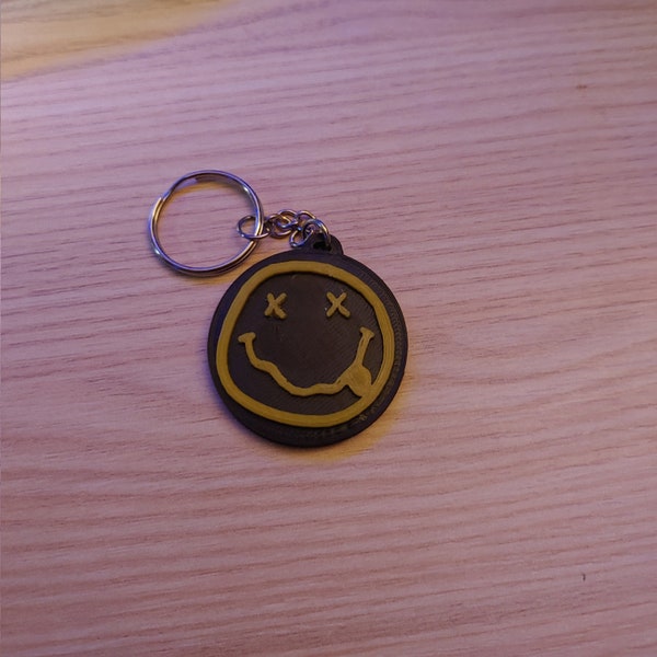 Nirvana Keychain - Etsy
