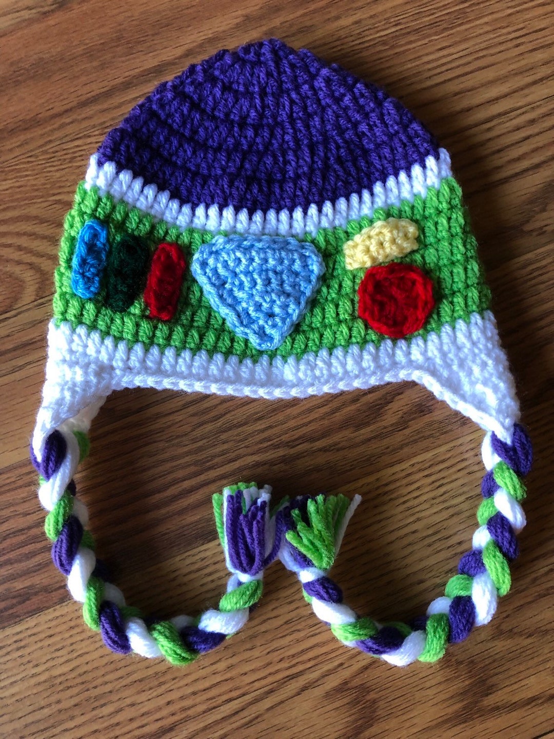 Buzz Lightyear Hat~ Crochet Buzz Lightyear Hat~ Toy Story Hat~ Buzz ...