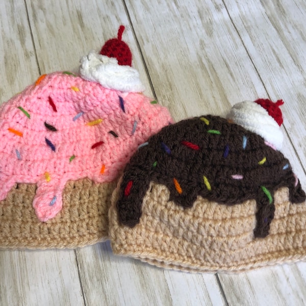 Ice Cream Sundae Hat - Etsy
