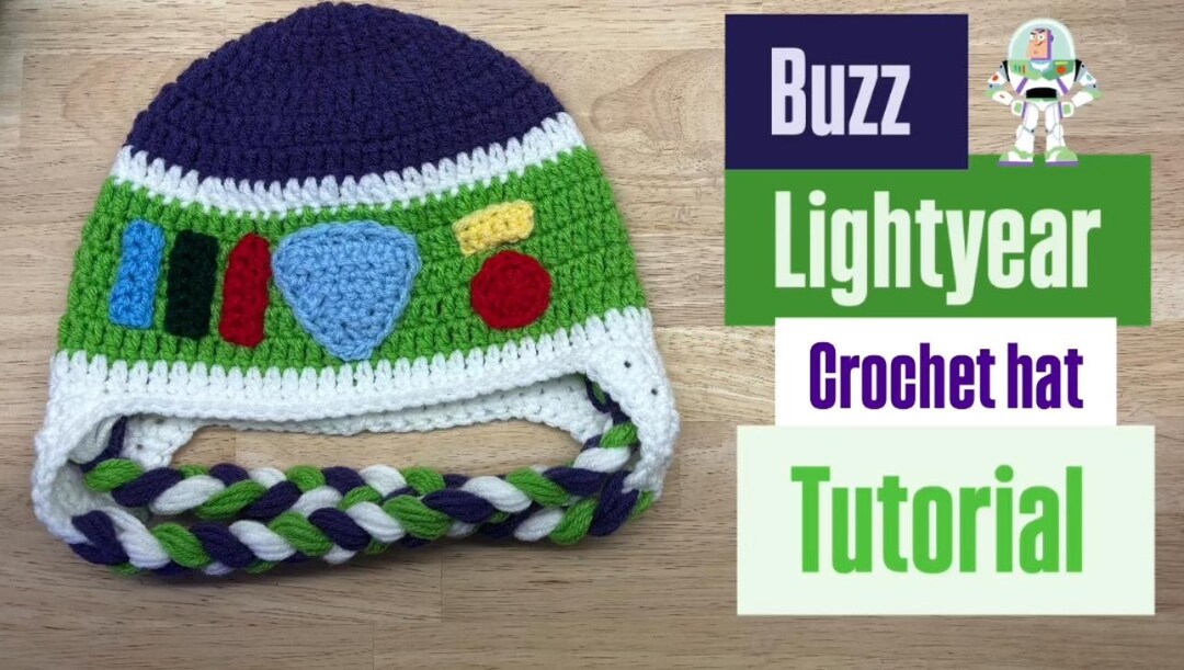 Crochet Buzz Lightyear Hat Pattern - Etsy