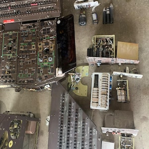 Aircraft Cockpit Component Parts Lot - Etsy