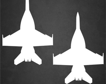 F/A-18A F/18C Hornet Front Vinyl Decal / Sticker - Etsy
