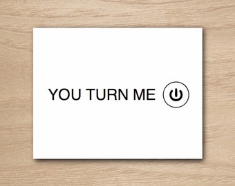 You turn me on | Etsy