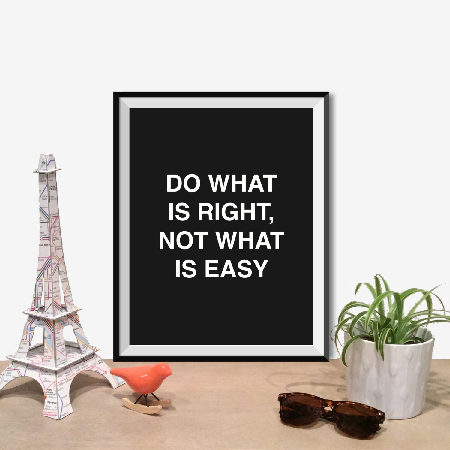 Instant Download - Do What is Right, Not What is Easy - Etsy