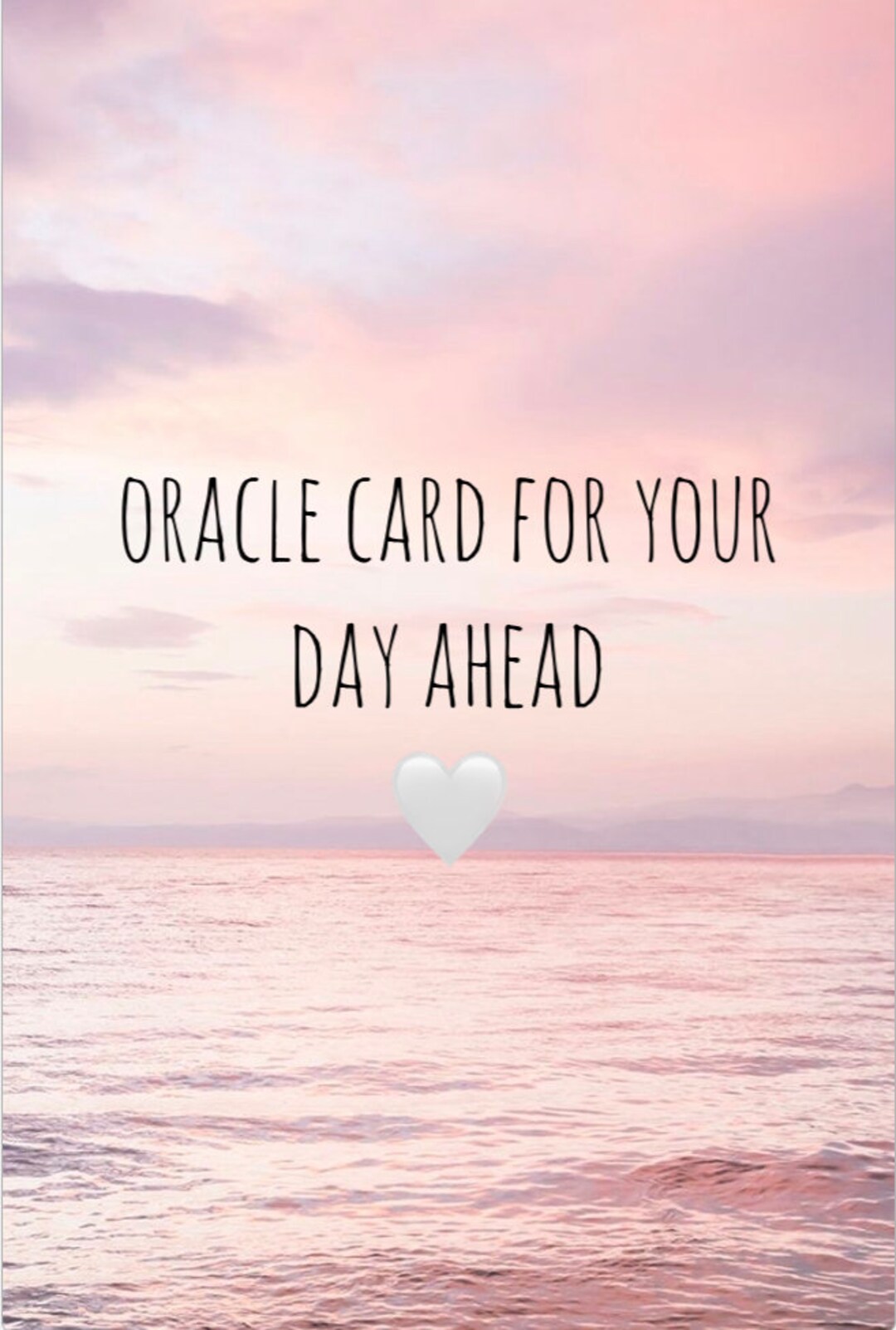 Oracle Card for Your Day Ahead - Etsy