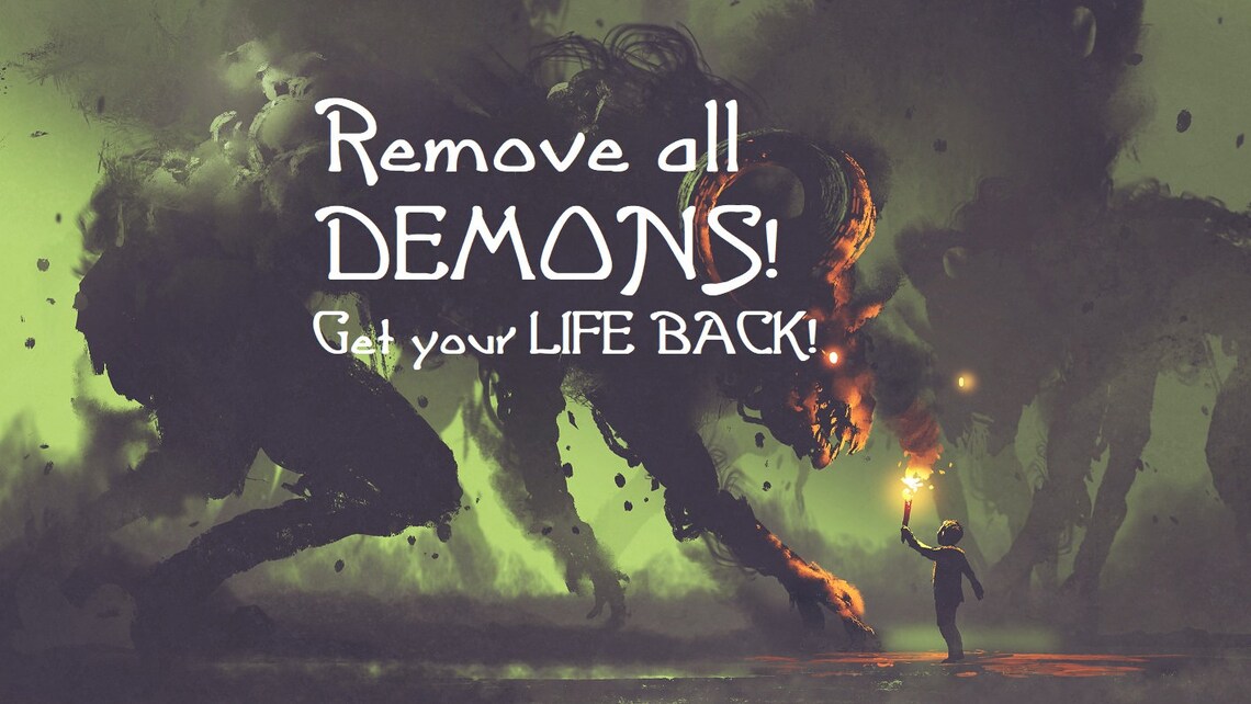 REMOVE DEMONS Get Rid of All EVIL Demons Incubus Succubus - Etsy UK