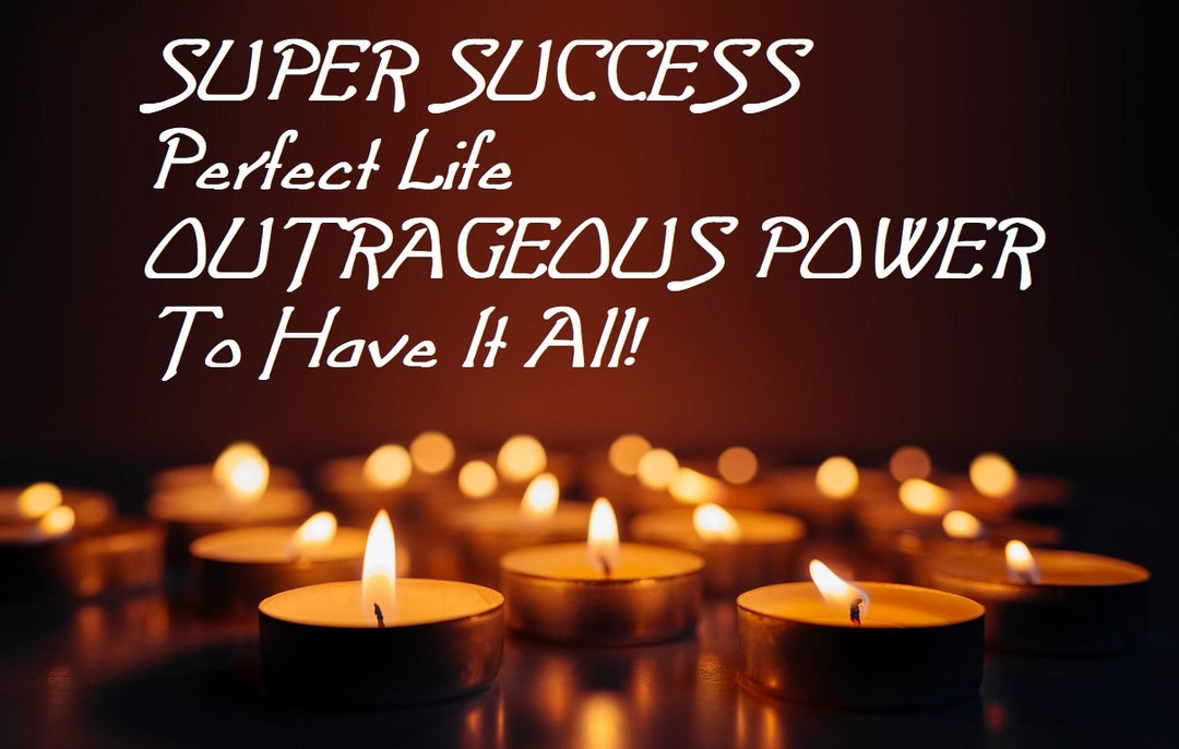 SUPER SUCCESS Perfect Life OUTRAGEOUS Power to Have It All - Etsy UK
