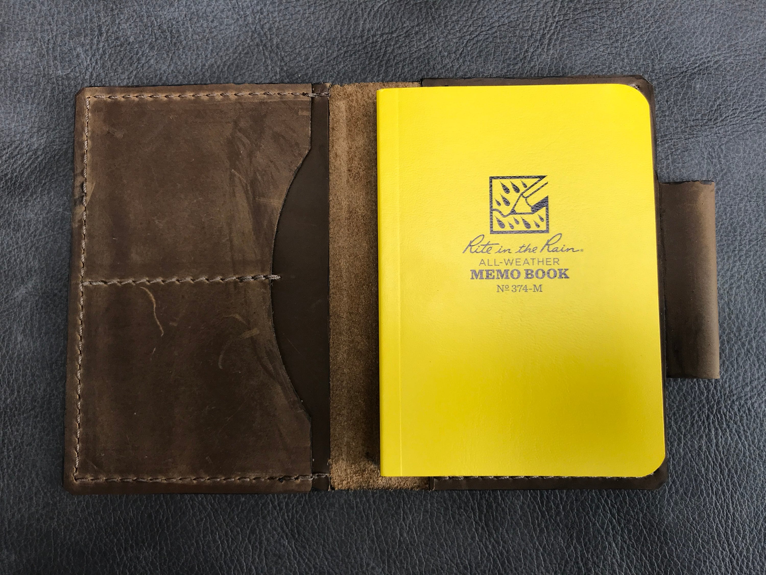 Rite in the Rain Journal and Custom Leather Cover - Etsy