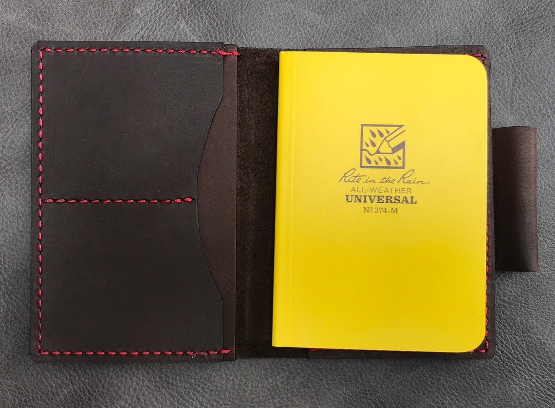 Rite in the Rain Journal and Custom Leather Cover - Etsy