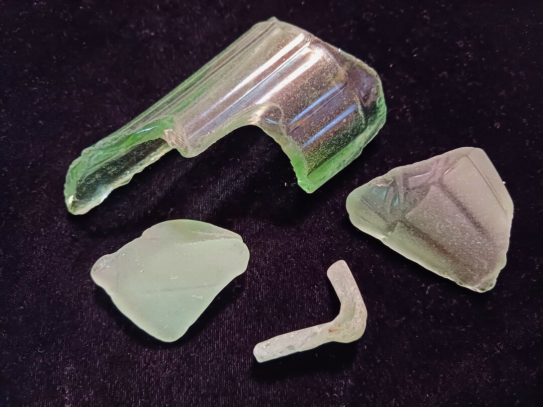 COCA COLA SEAGLASS 4 Piece Collection Naturally Softened Sea Glass ...