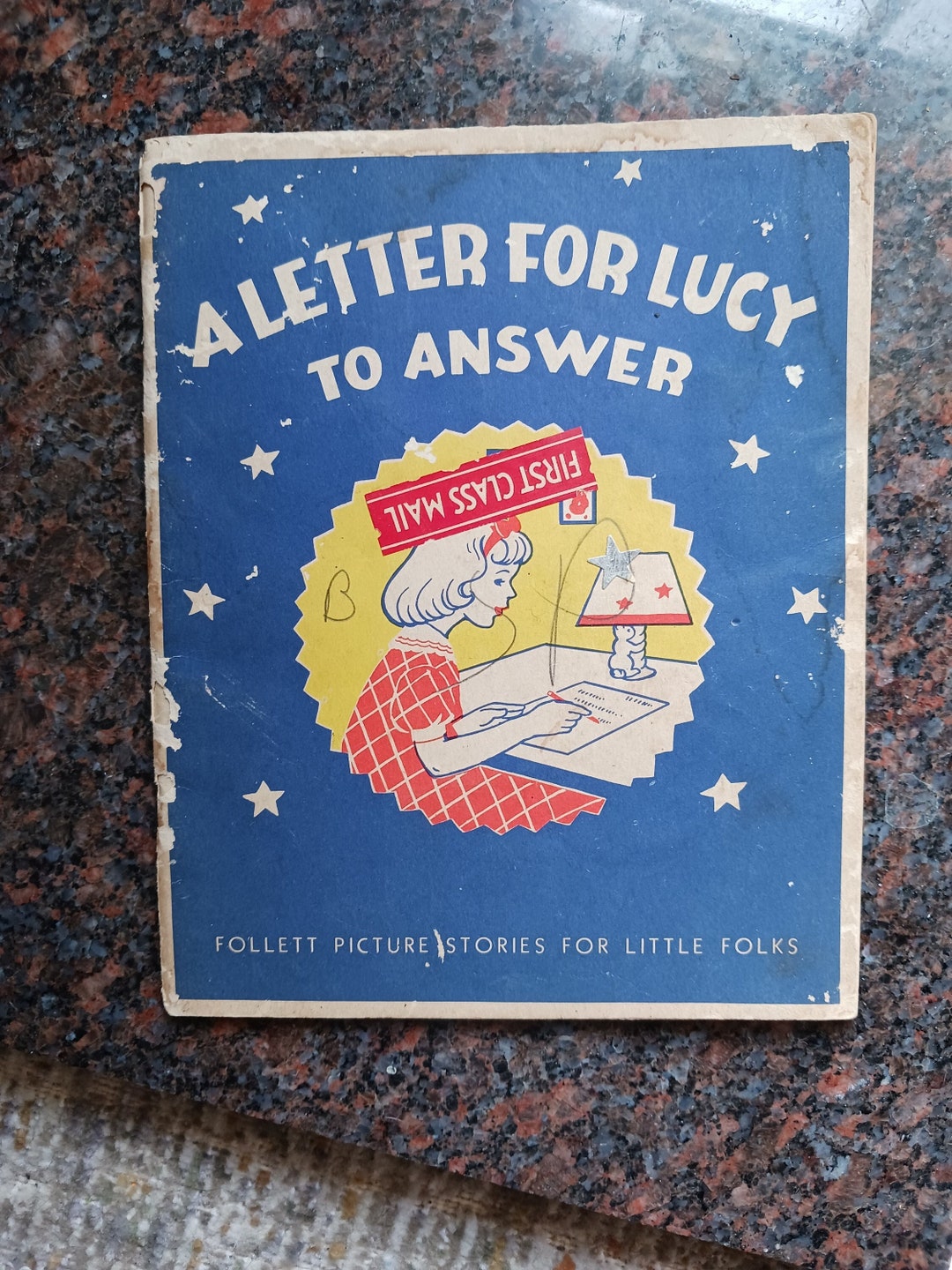 CHILDREN'S VINTAGE BOOK "a Letter for Lucy" Rare Excellent Vintage ...