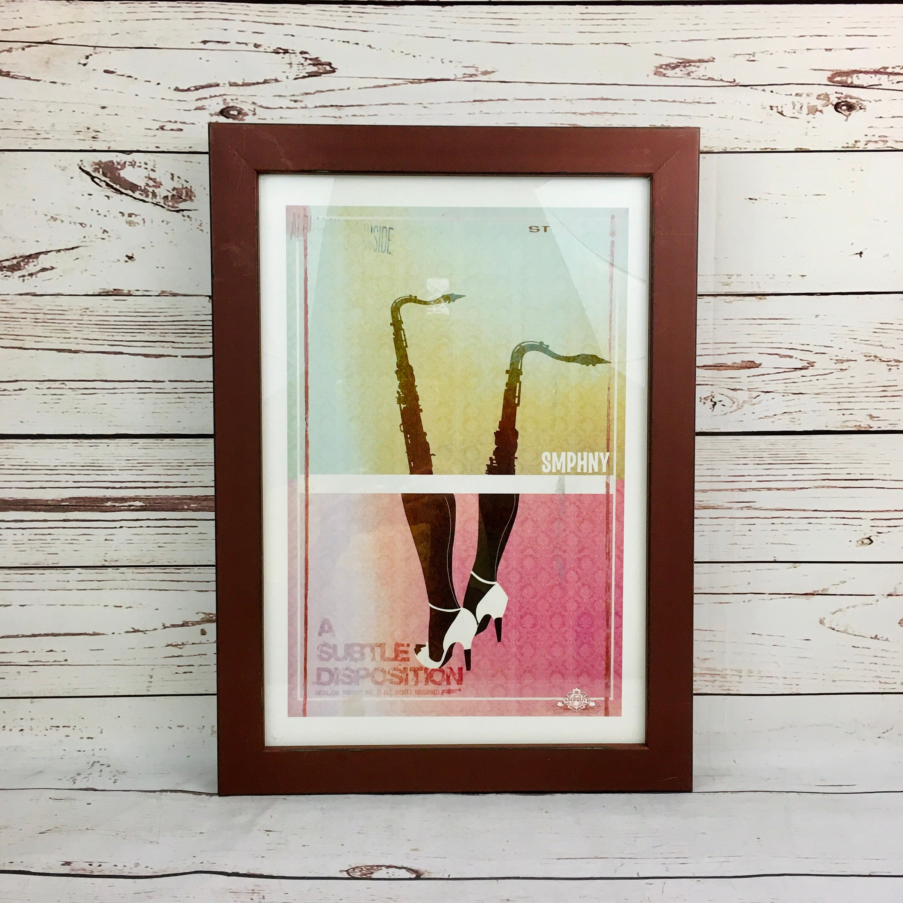 3 Piece Picture Frames Set Music Themed Art Work Music - Etsy