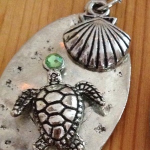 Green Sea Turtle Shell Necklace Beach Themed Jewelry Beach - Etsy