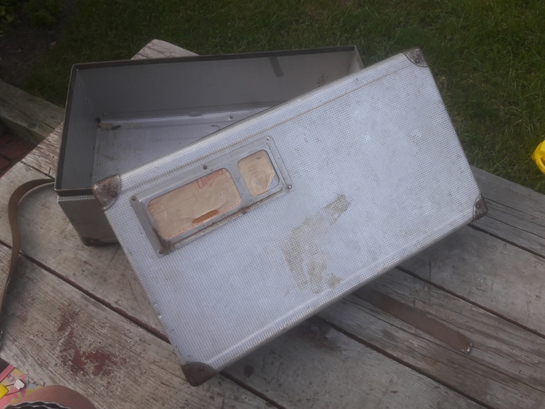 Vintage Airway Laundry Shipping Container, 50s Flight Case, Shipping ...