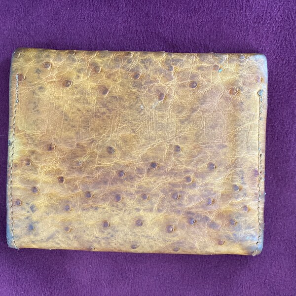 Ostrich Wallet - Etsy