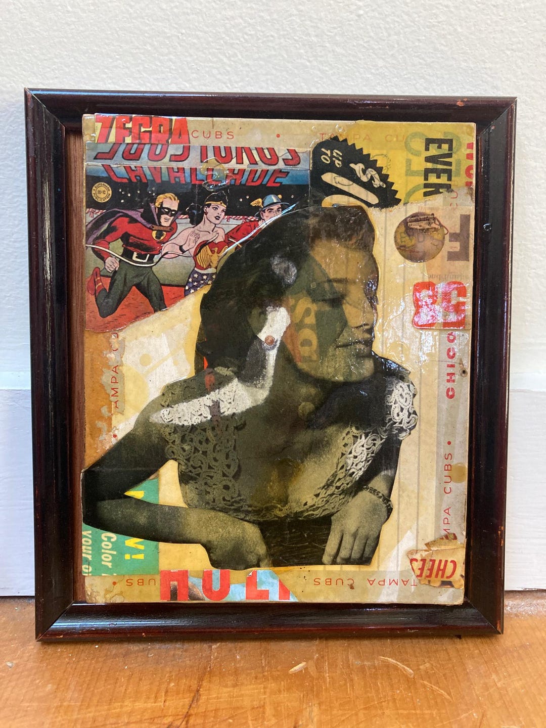 Fine Art Collage - Mixed Media Art, Found Object Art, Retro Art ...