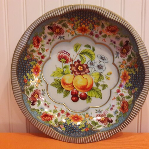 Vintage Daher Decorated Ware Metal Tray - Etsy
