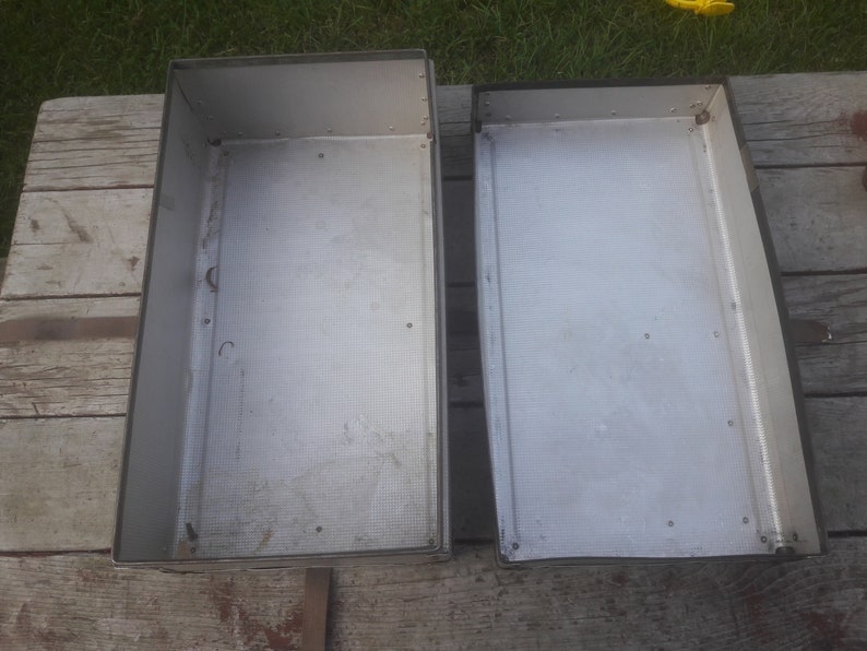 Vintage Airway Laundry Shipping Container, 50s Flight Case, Shipping ...