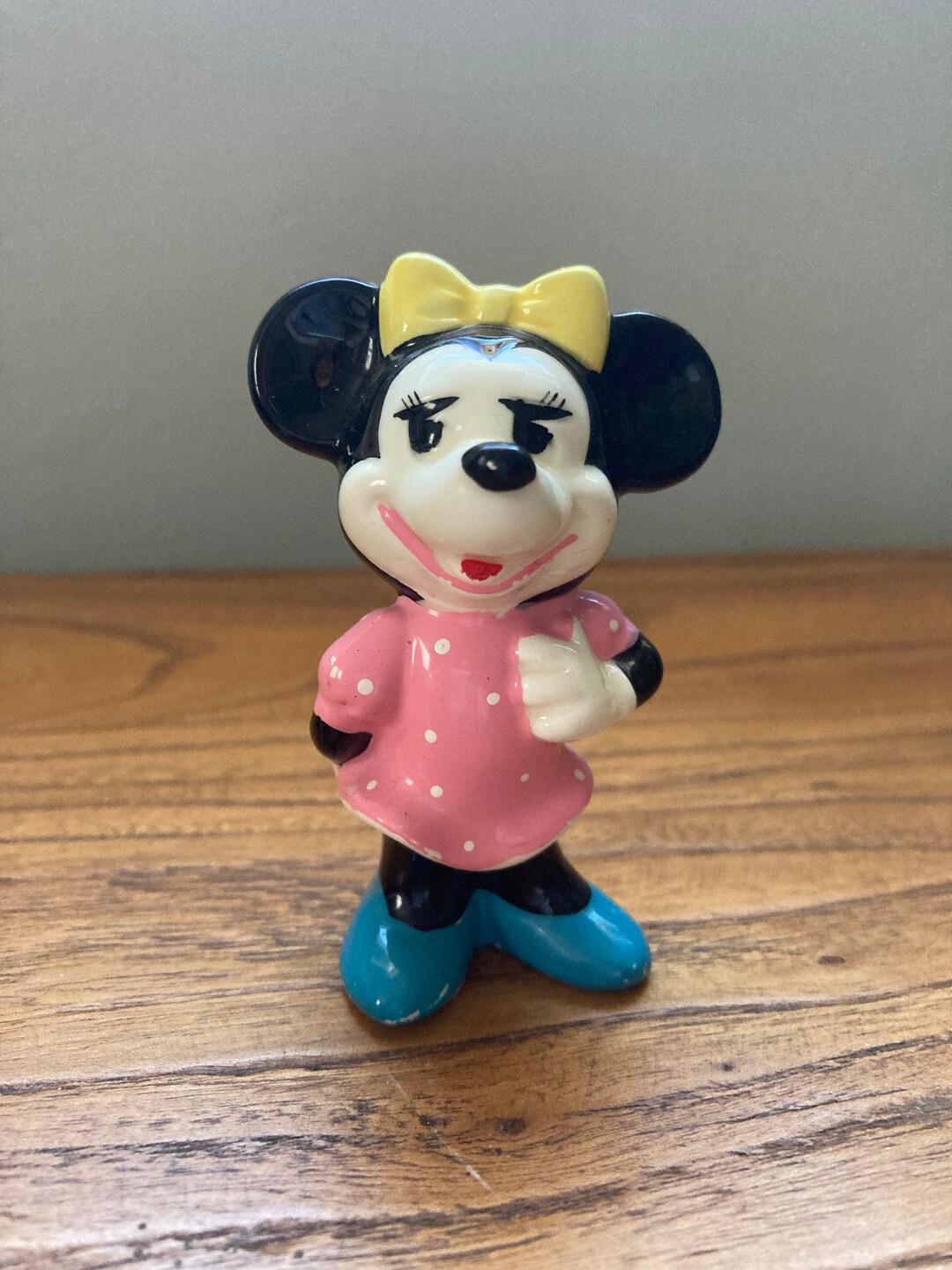 Minnie Mouse Disney Figurine, Made in Japan - Etsy