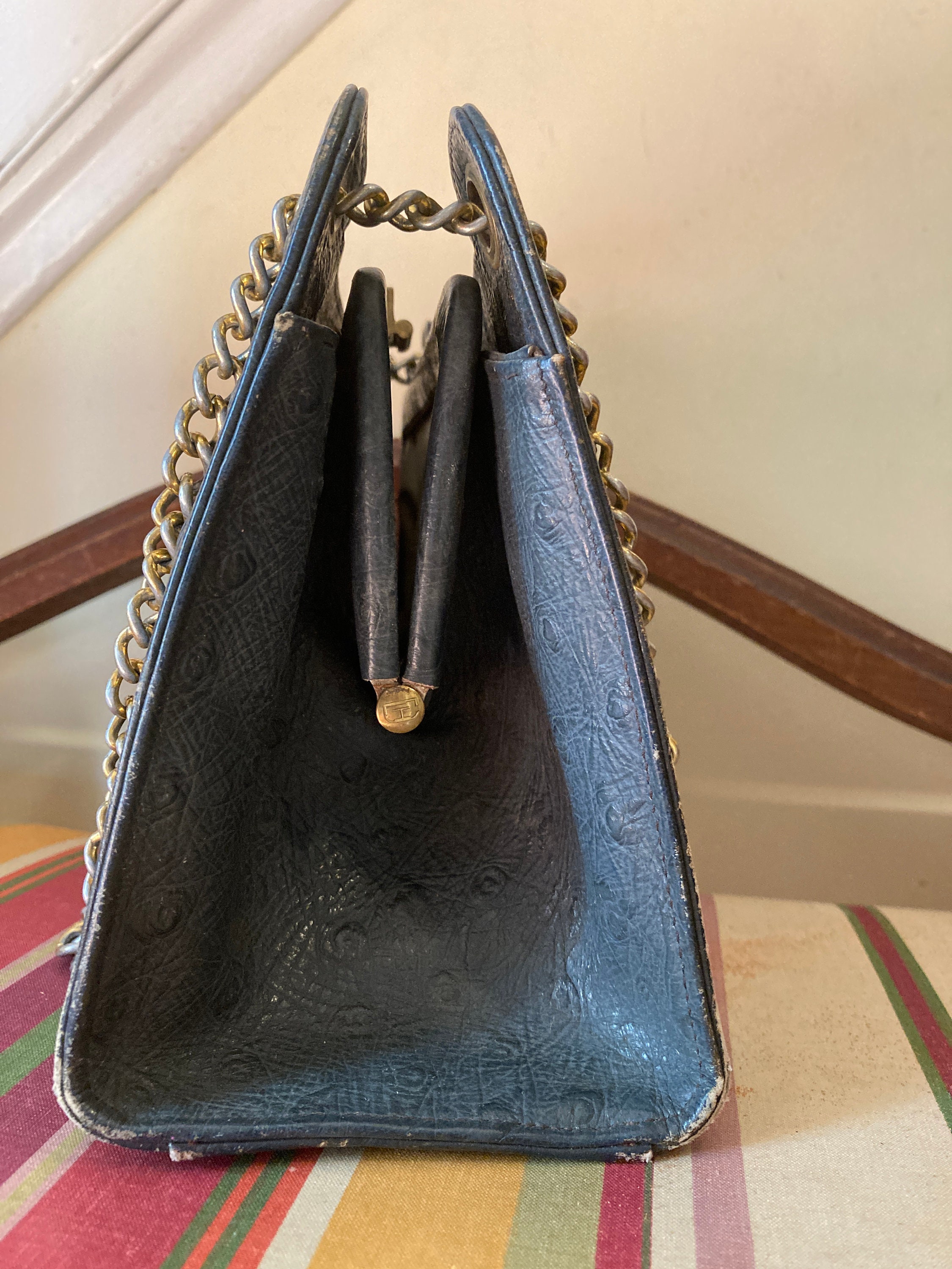 Vintage 1960s DOFAN Purse, Leather, Made in France, 1960s - Etsy