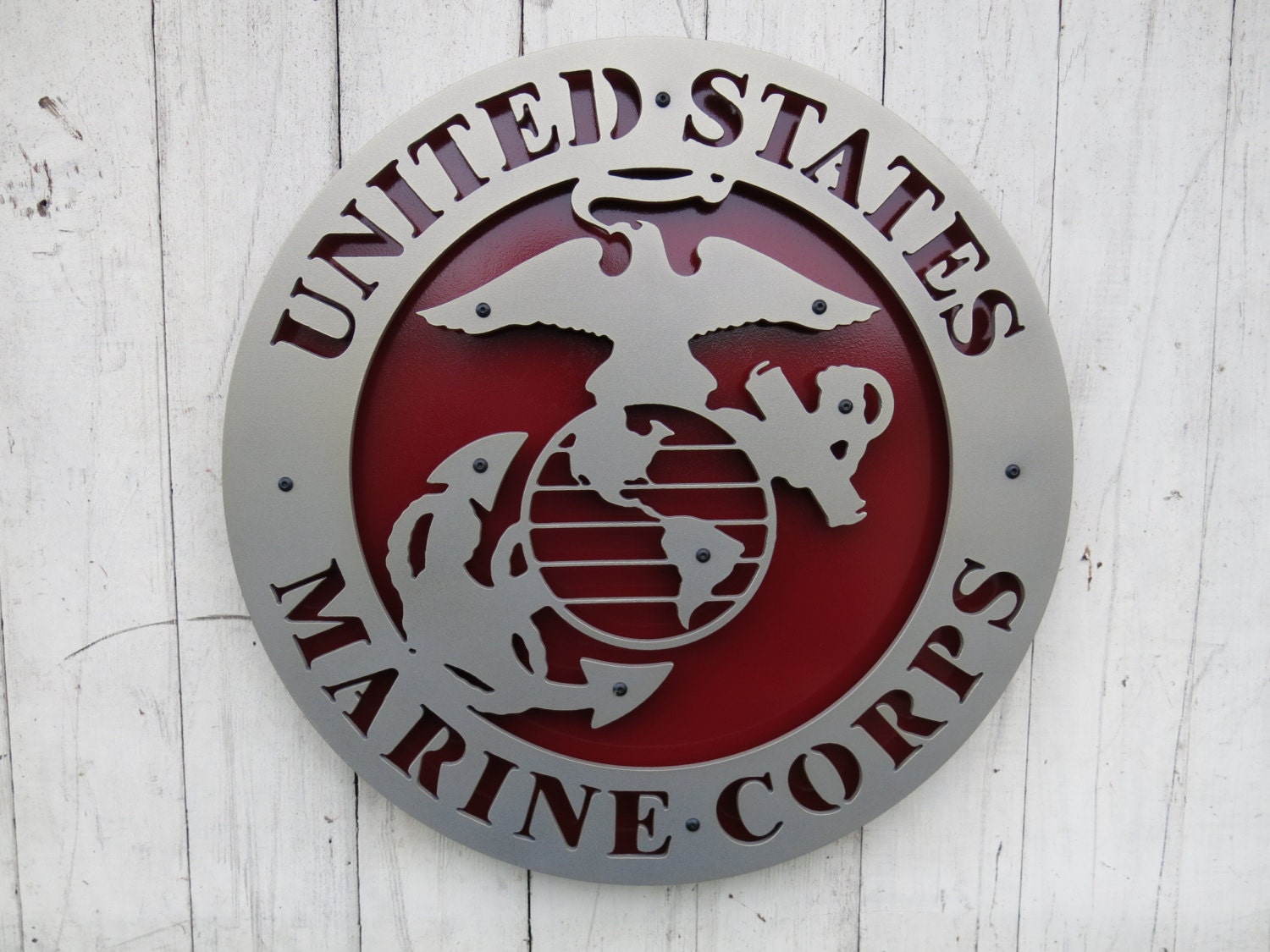 United States Marine Corps USMC Metal Sign 15 x | Etsy