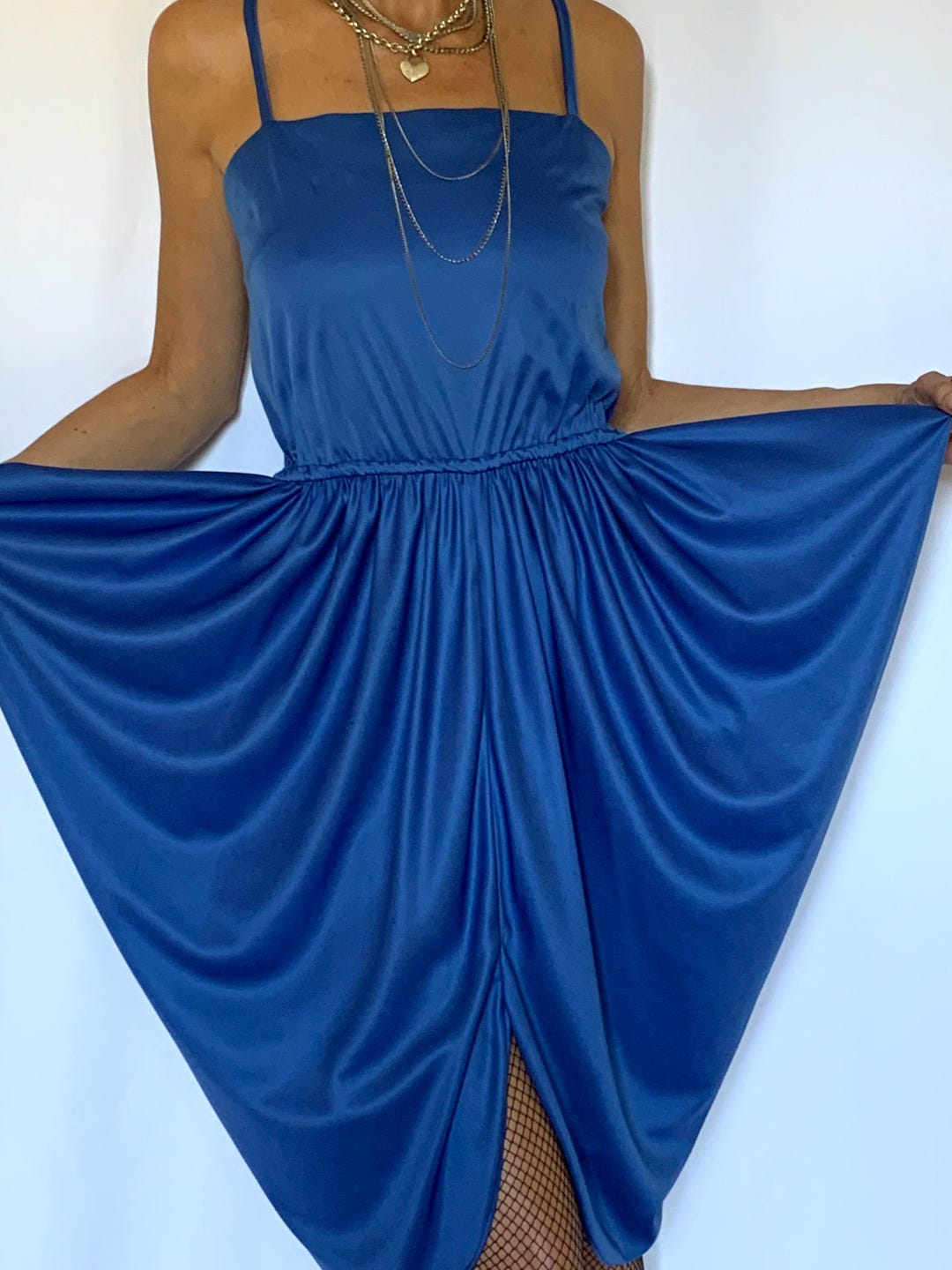 Vintage Disco 80s //1980s Studio 54 Disco//80s Vintage Bat Winged Skirt ...