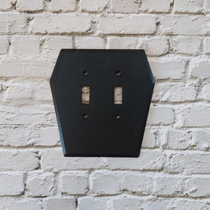 Coffin Light Switch Cover / Gothic Home Decor / Spooky Halloween Switch ...