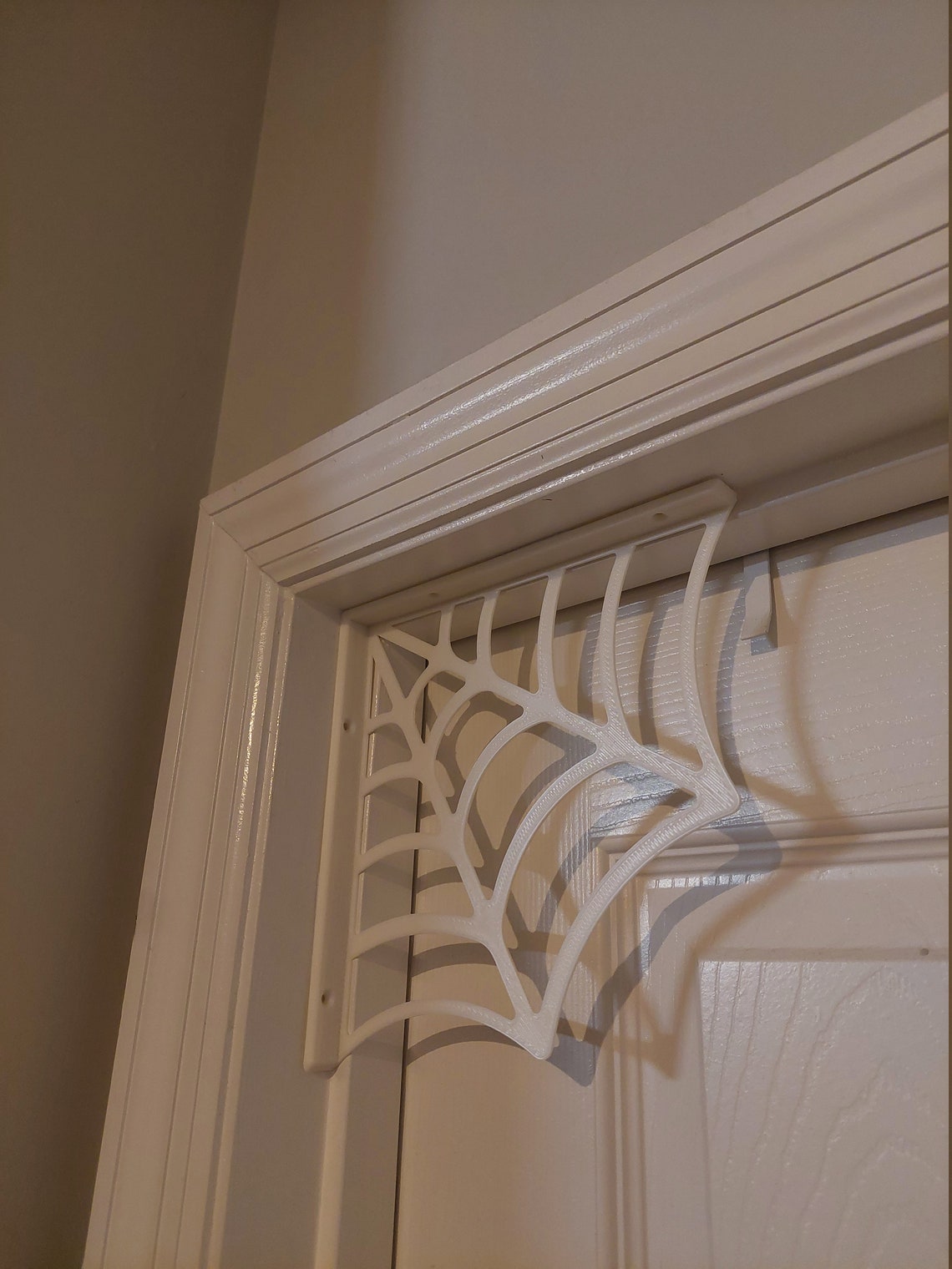 Spider Web Door Decoration // Gothic Home Decor // Halloween - Etsy