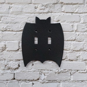 Bat Light Switch Cover Art Deco / Gothic Home Decor / Haunted Mansion ...