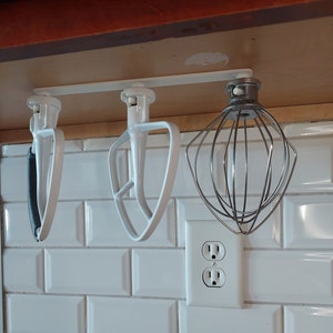 Kitchenaid Mixer Triple Attachment Mount / Space Saver / Organization ...