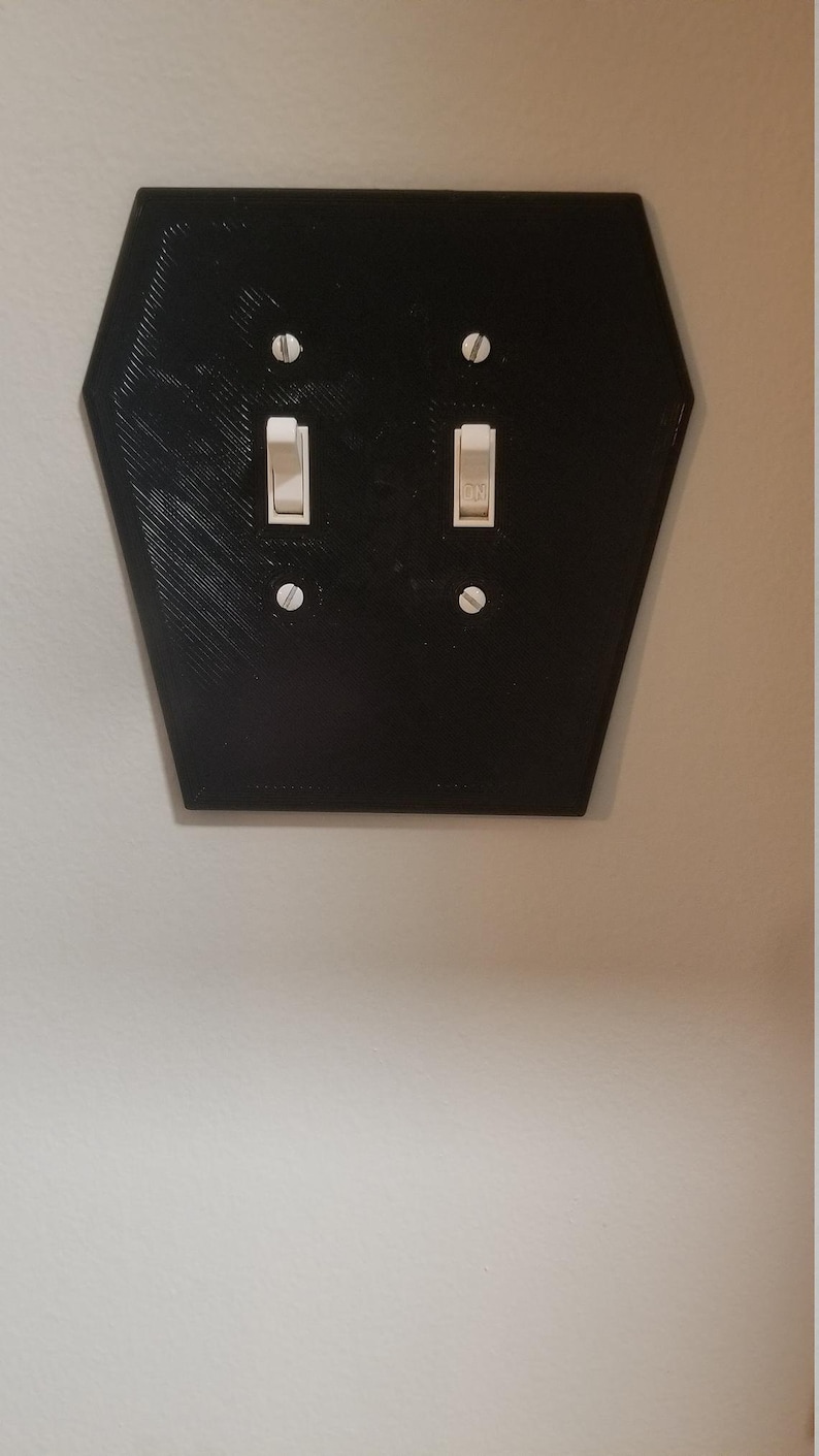 DEFECT // Coffin Light Switch Cover // Ugly Ducklings | Etsy