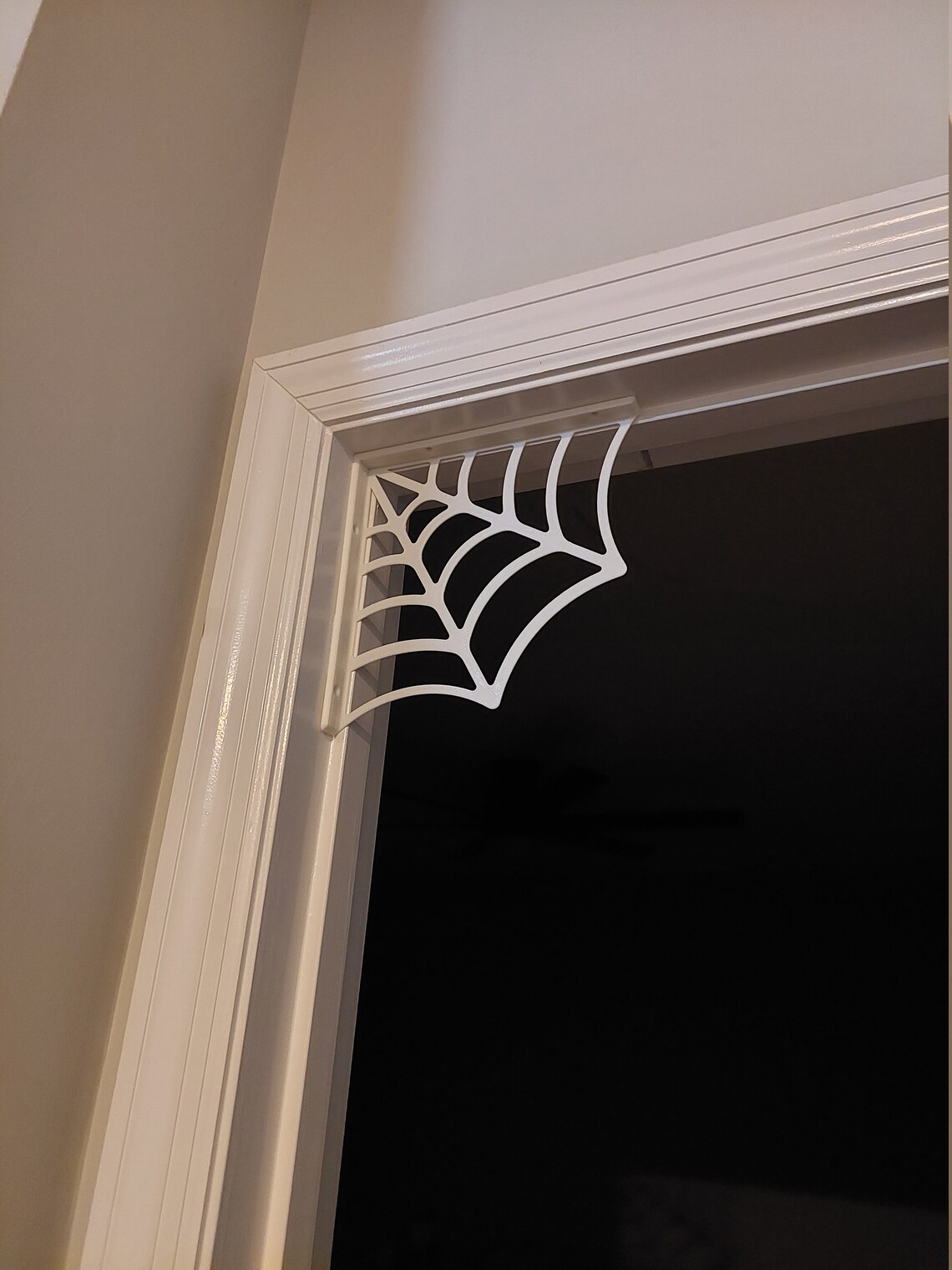 Spider Web Door Decoration // Gothic Home Decor // Halloween - Etsy