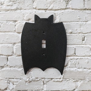 Bat Light Switch Cover Art Deco / Gothic Home Decor / Haunted Mansion ...
