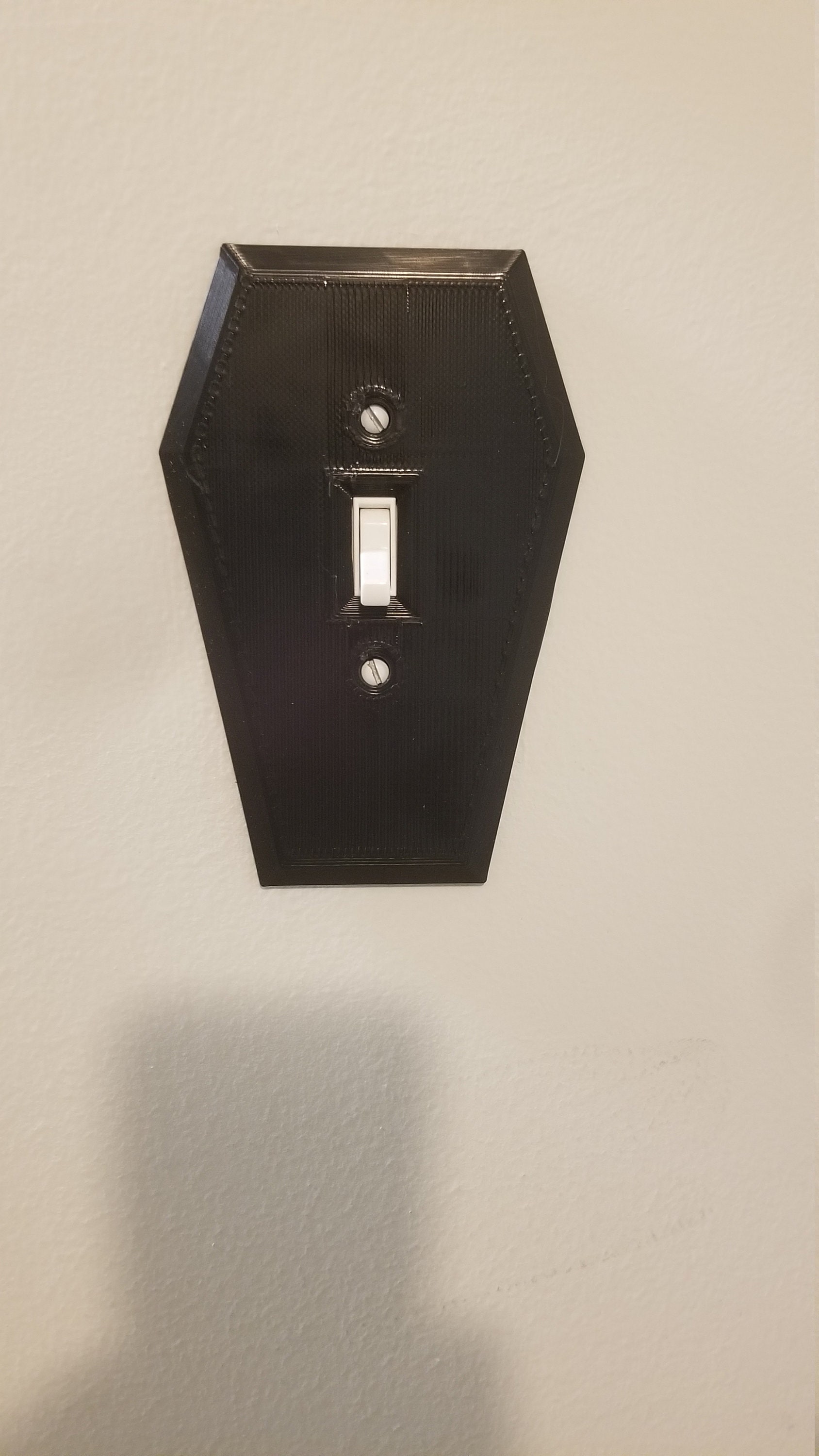 Coffin Light Switch Cover // Gothic Home Decor Goth | Etsy